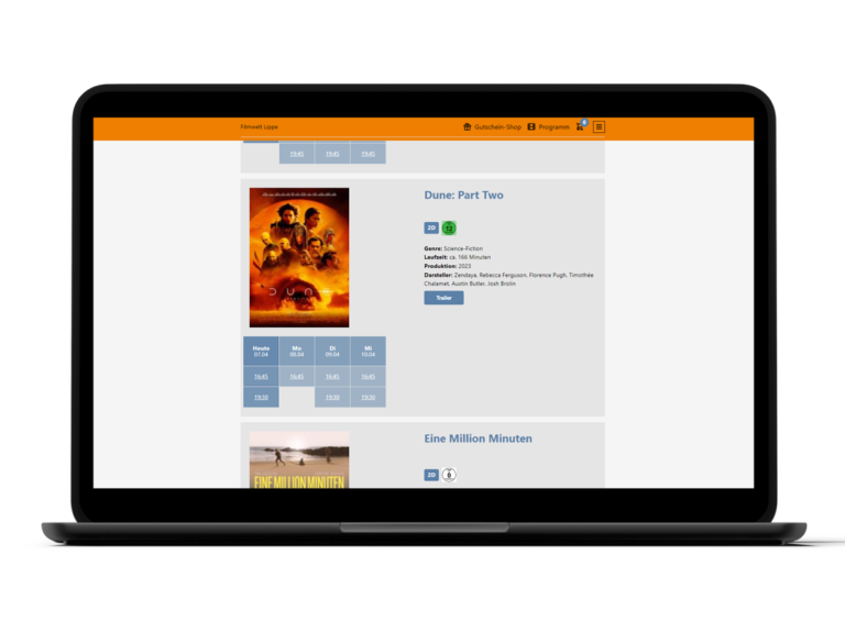 kinotickets.online – Mars-EDV: Der Kinopartner